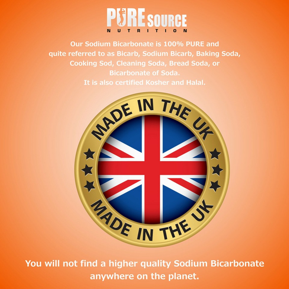 Sodium Bicarbonate of Soda / Baking Soda / Powder Bicarb FOOD Grade ...