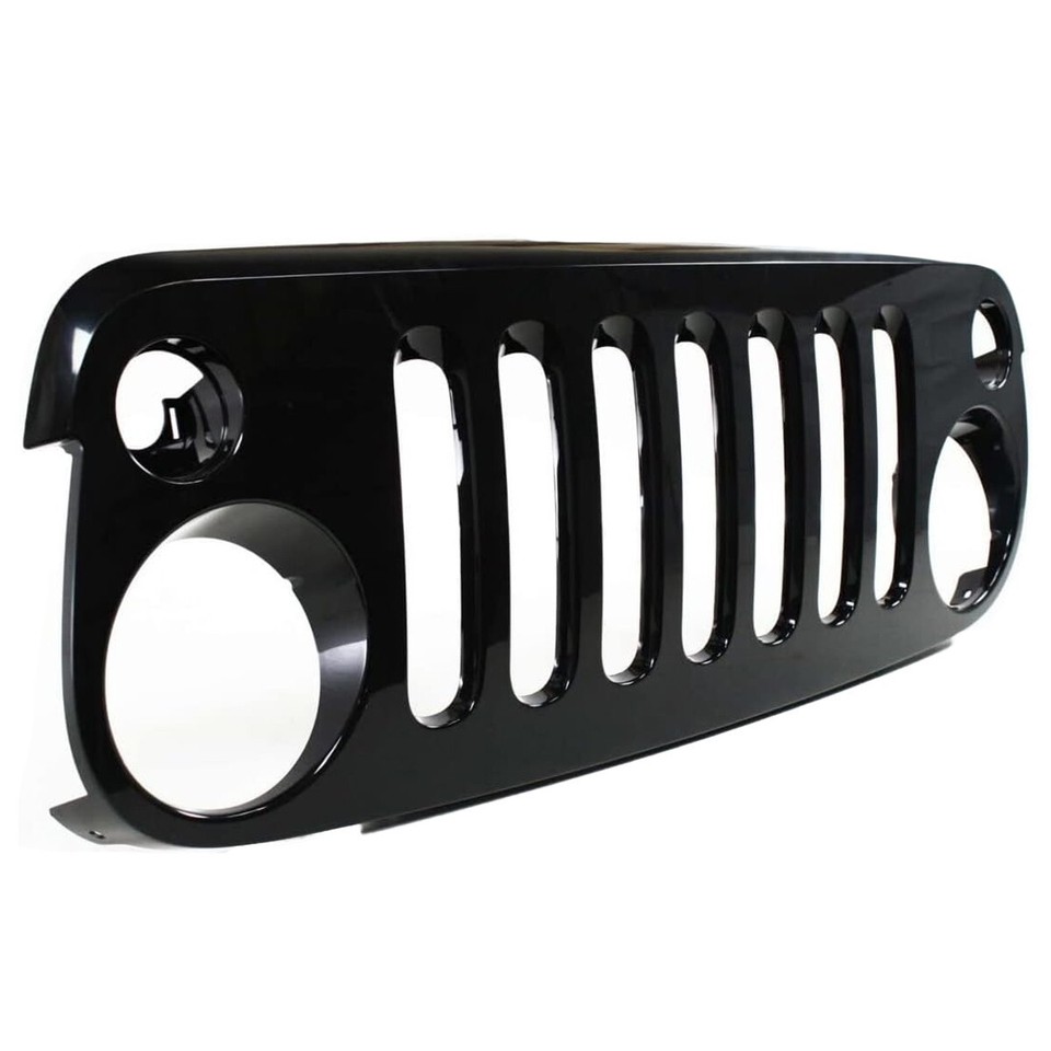 2007-2017 Jeep Wrangler Black Grille Assembly | CH1200313 | 68046306AC ...
