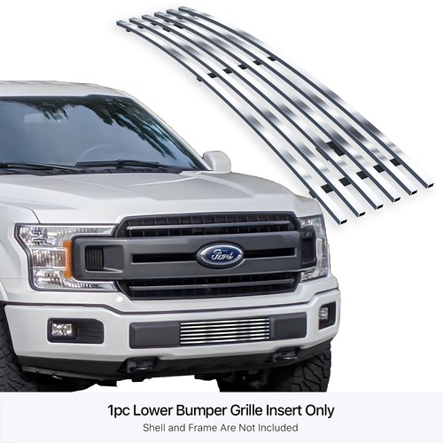 304 Stainless Steel Chrome Billet Grille Insert Fits 2018-2020 Ford F ...