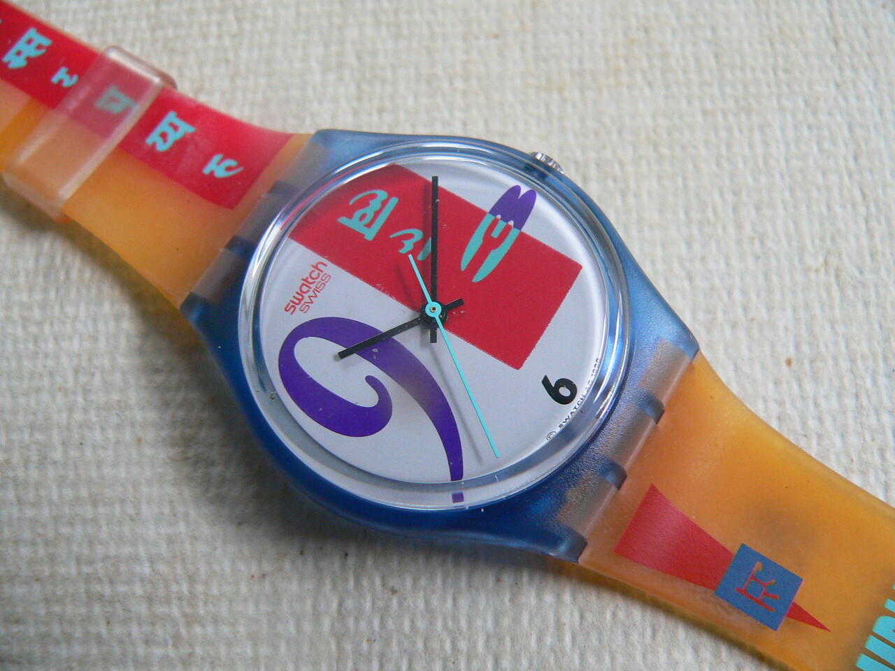 1991 Swatch watch Bold Face GN112. Please read. - Gem