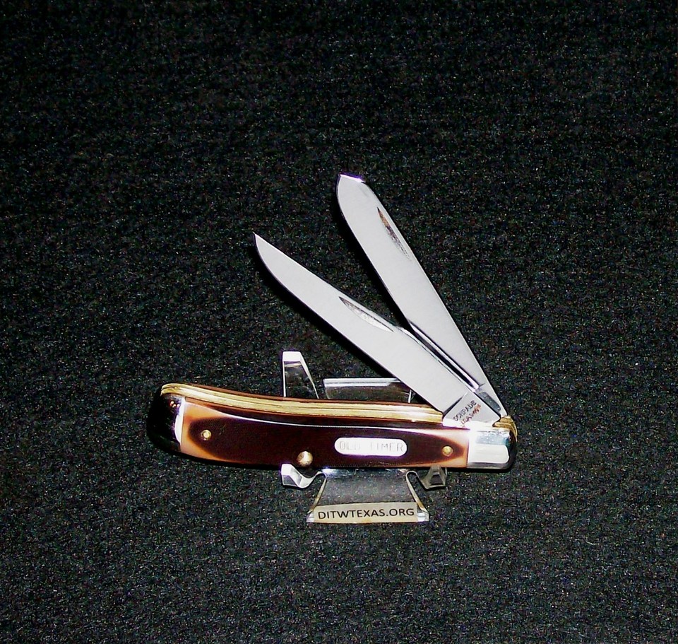 Schrade 94OT Knife 1980's Old Timer 3-7/8" Original Packaging,Paperwork ...