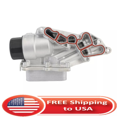 2721800510, 2721800410 Oil Filter Housing With Oil Cooler fit for ...