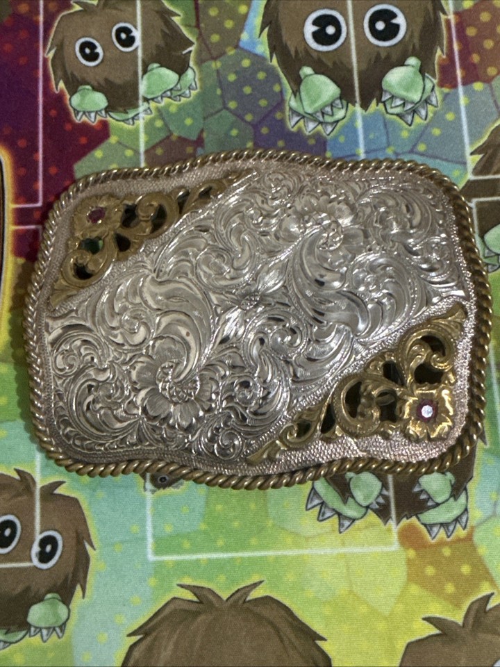 vintage crumrine belt buckle Gold And Silversmiths | eBay