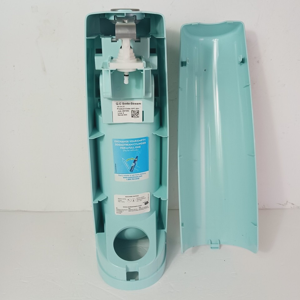 SodaStream Fizzi SPT-001 Sparkling Water Soda Maker Machine Icy Blue ...