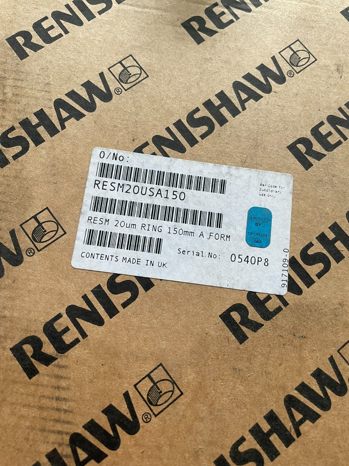 Renishaw RESM20 USA150 Encoder Ring | eBay