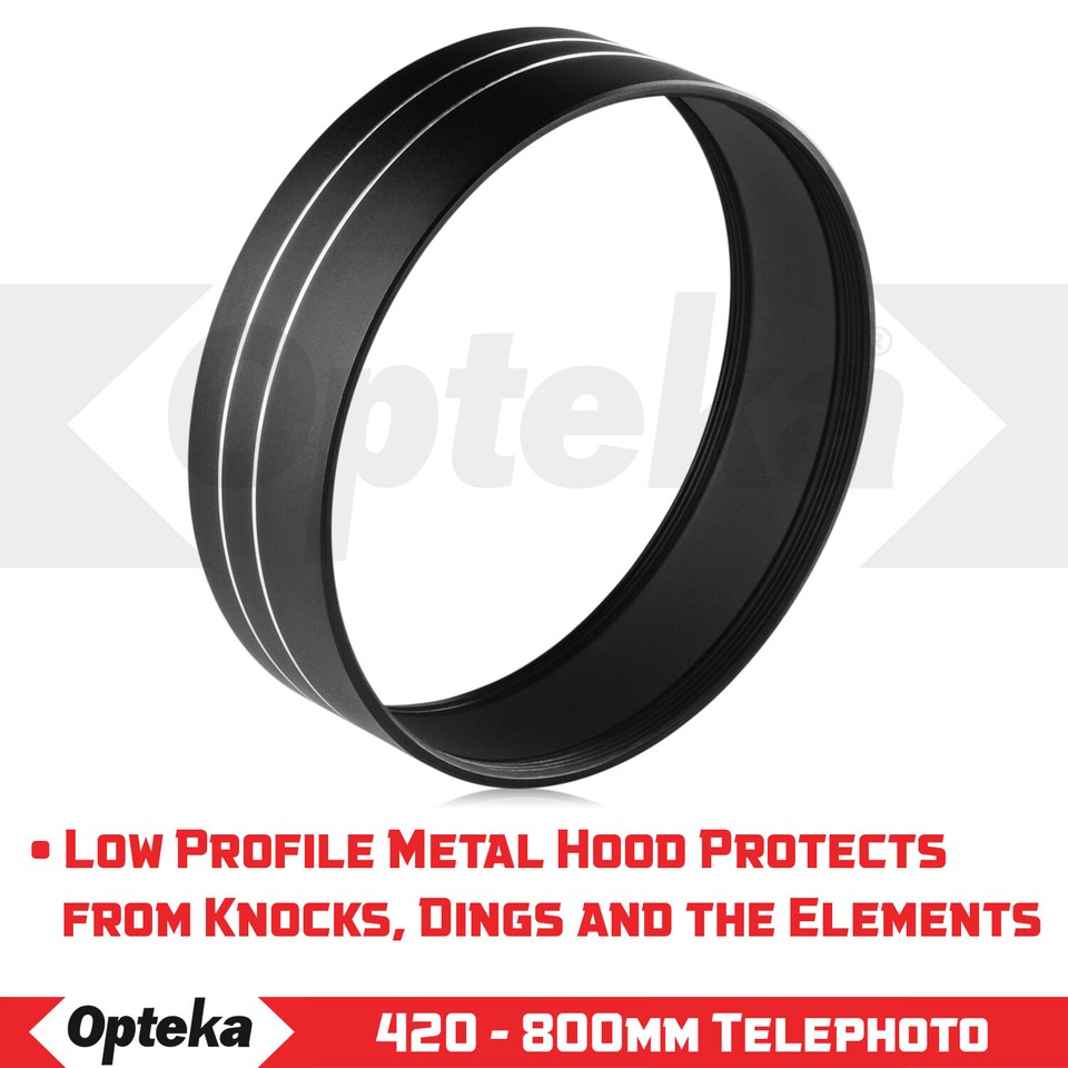 Opteka 420-1600mm Telephoto Zoom Lens for Panasonic Lumix M43 Micro ...