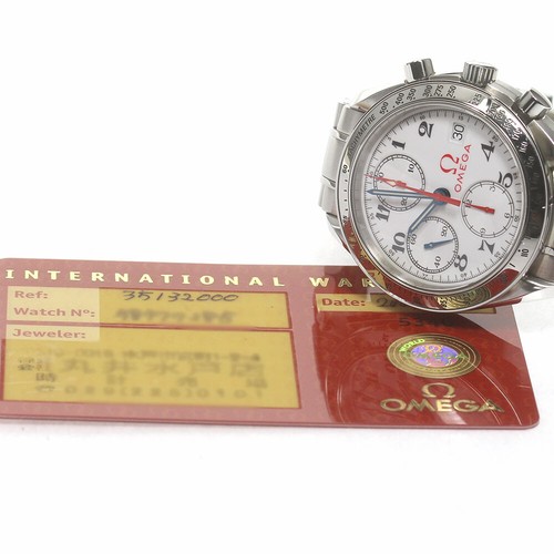 OMEGA 3513.20 Speed master Olympic Collection Automatic Men's Watch ...