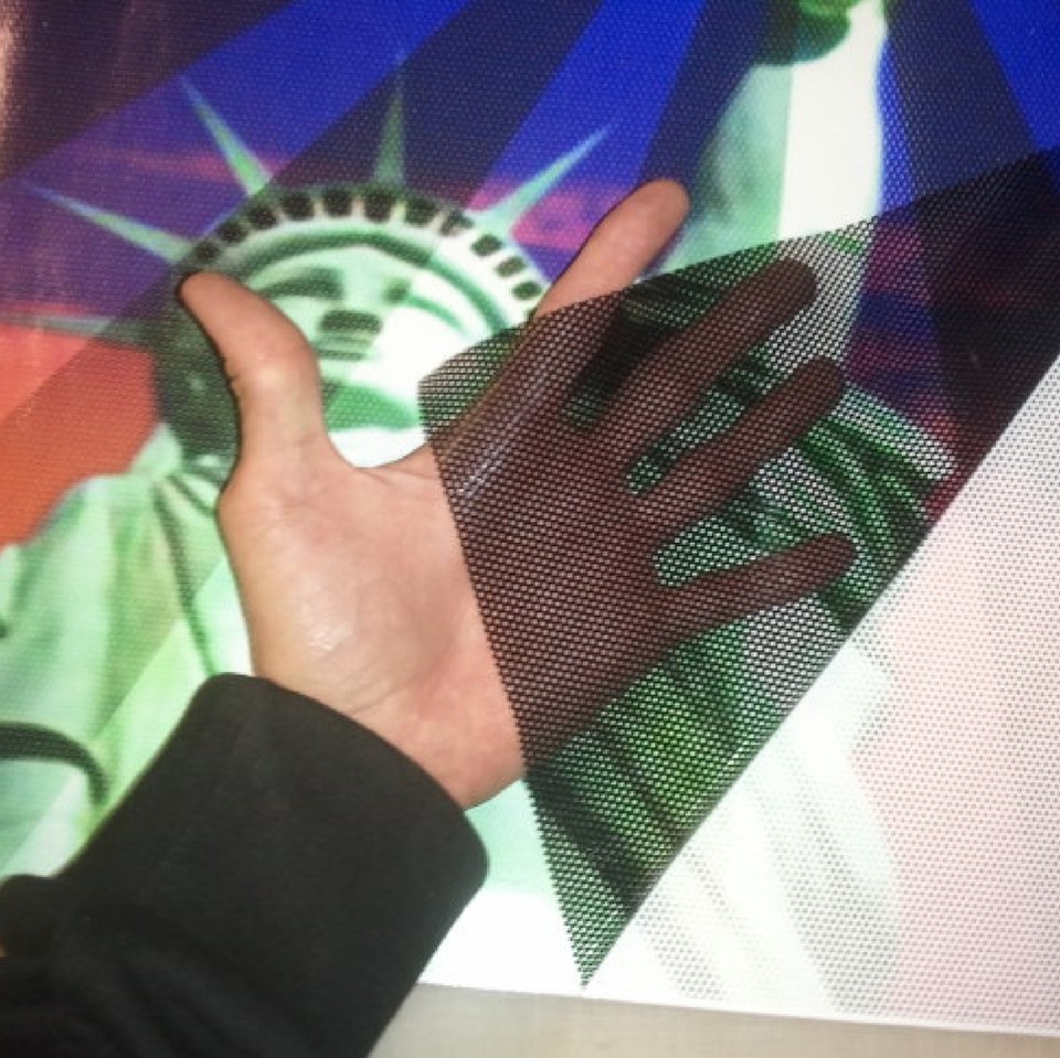 P469 American Flag Rear Window Tint Graphic Decal Wrap Back Pickup ...