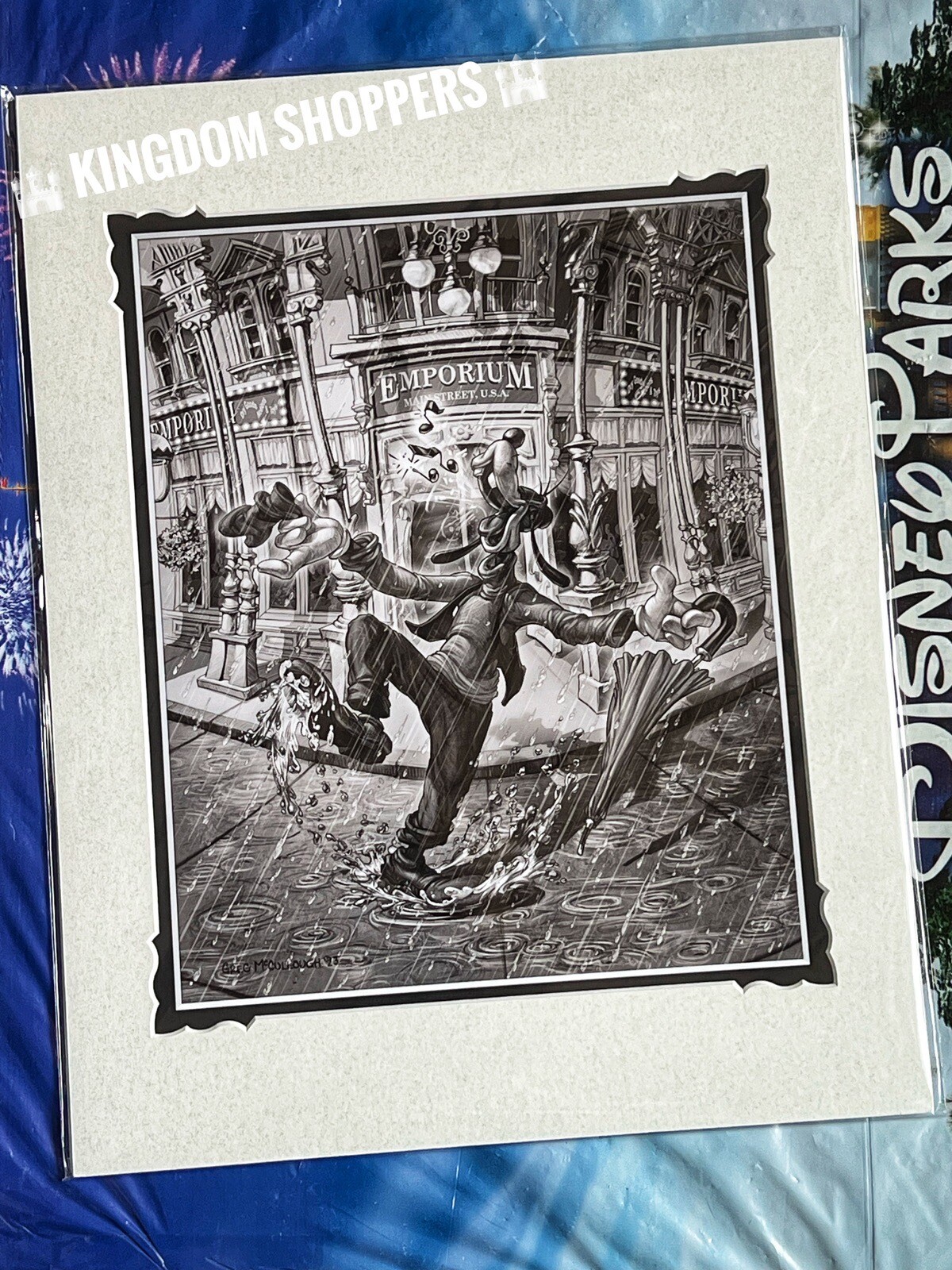 2024 Disney Parks Greg McCullough Happy Day Goofy Charcoal Emporium ...