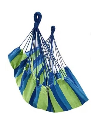 The Comfort Sway High End Hammock Sturdy Canvas Material with travel ...