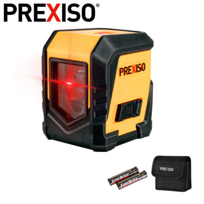 PREXISO Laser Level Self-Leveling Cross Line Laser Level 50FT Line ...
