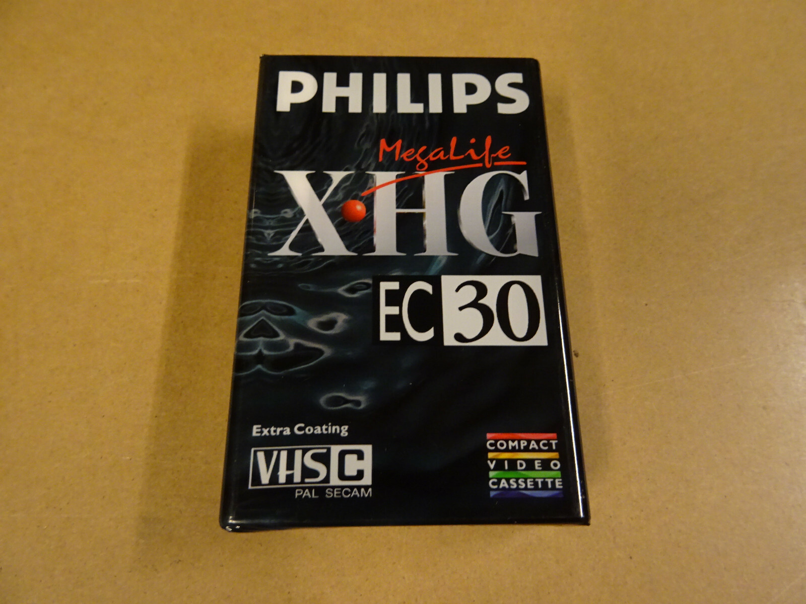 NEW & SEALED PHILIPS VHS-C XHG EXTRA HIGH GRADE VIDEO CASSETTE EC-30 | eBay