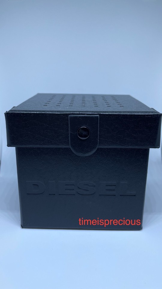 2025 Brand New Diesel Spiked Chronograph StainlessSteel Blue ...