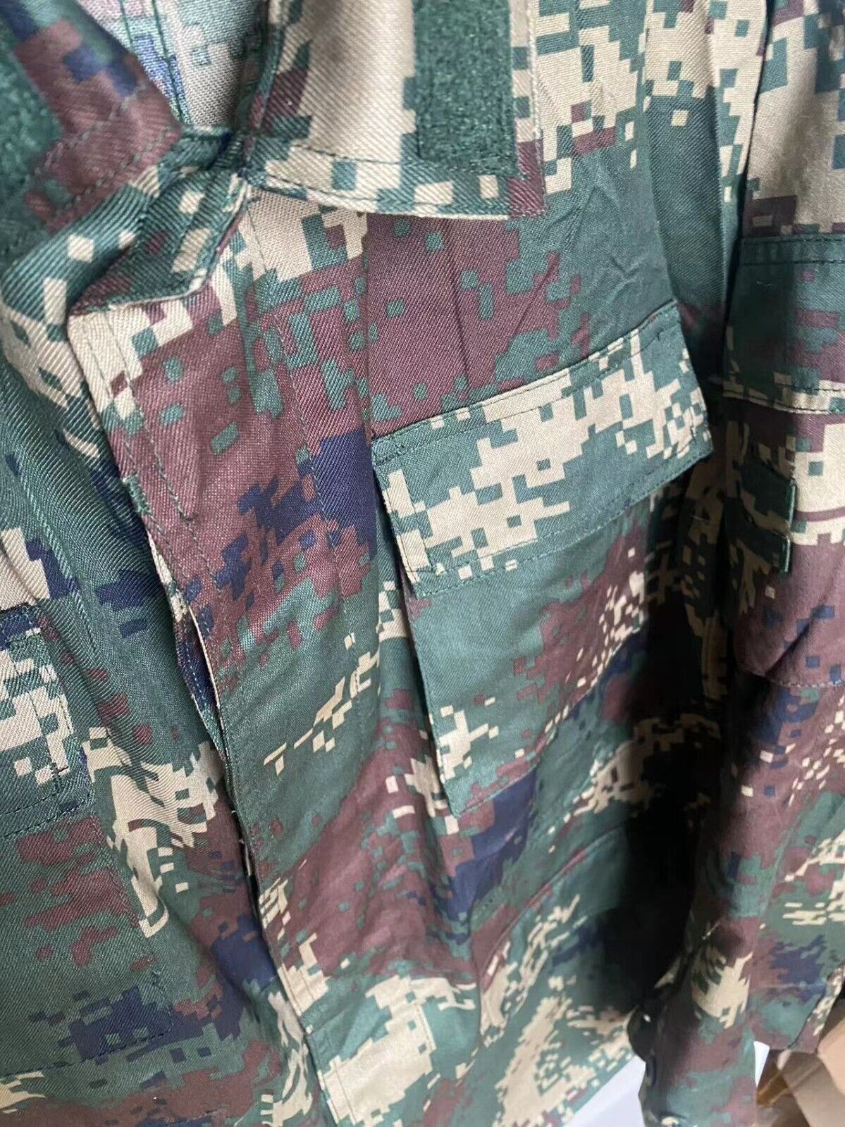 China PLA Army Rocket Force 07 type Digital Woodland Camouflage ...