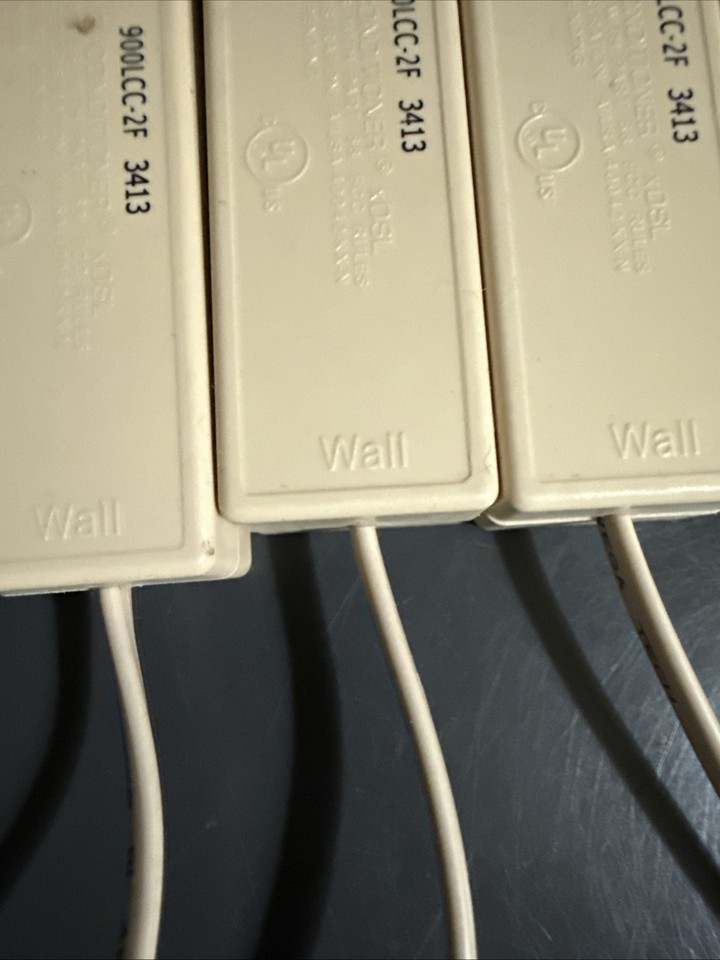 Lot of 3 Suttle 2 Line Conditioner xDSL Phone & 2Wire DSL Filter Phone ...