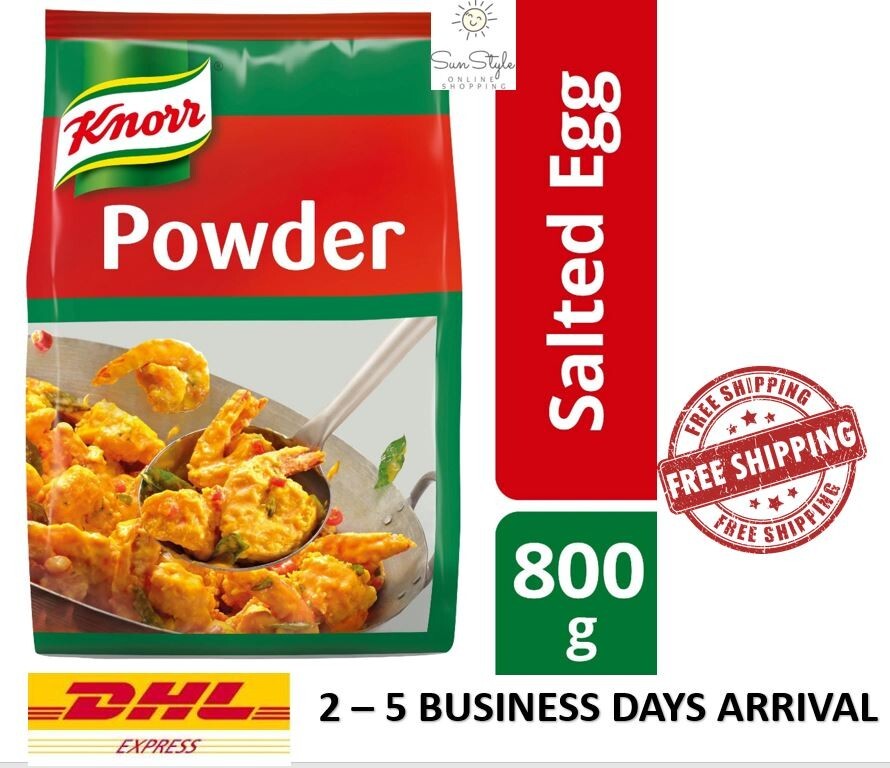 1 Pack Knorr Golden Salted Egg Powder (800G) Made From Real Eggs ...