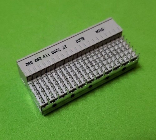 ELCO Receptacle Female Socket B22 110 POSITION Through Hole Right Angle ...