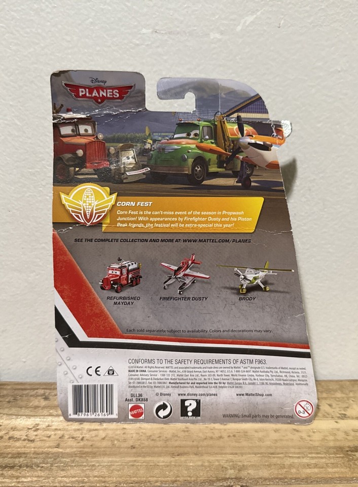 New Disney Pixar Planes Kate The Corn Cob Girl Corn Fest Mattel ...