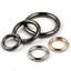 O Ring Metal Spring Gate Openable Keyring Bag Belt Strap Buckle Snap ...