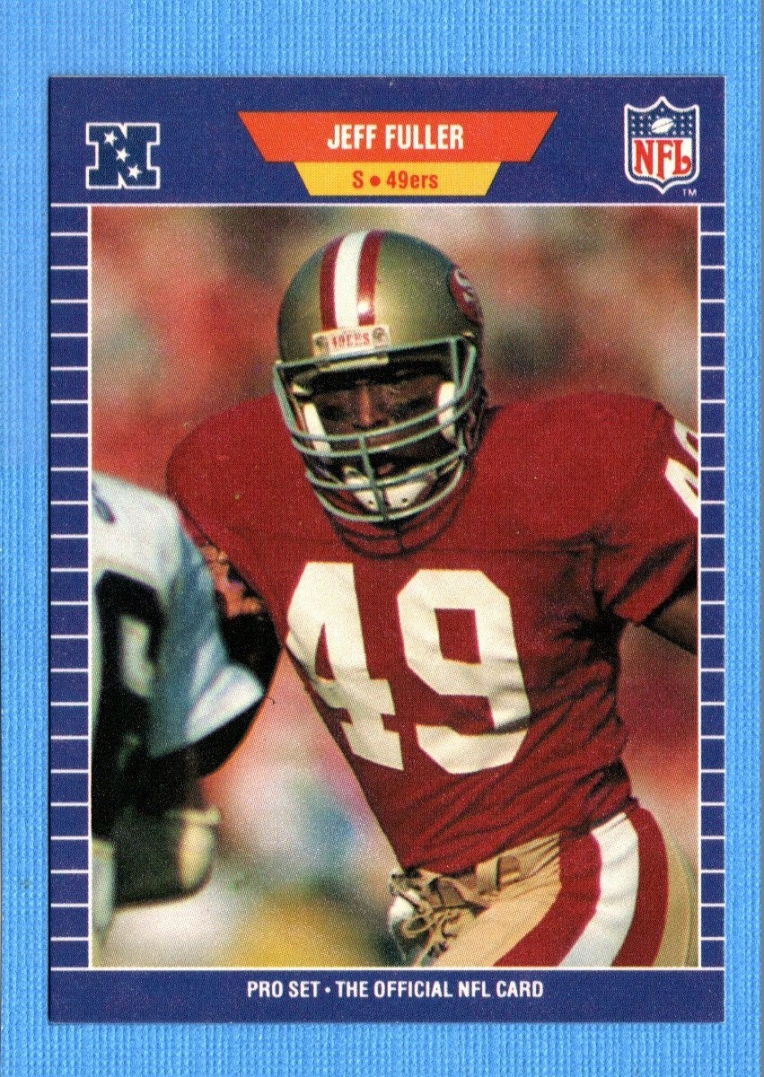 1989 Pro Set #376 Jeff Fuller San Francisco 49ers | eBay