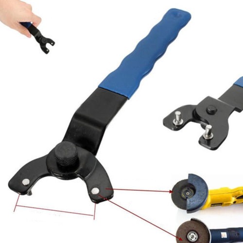 1x Universal Adjustable 2 Pin Spanner Wrench Angle Grinder Key 0.31-1. ...