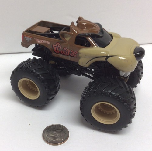 Hot Wheels Monster Jam 2010 Taz 1:64 Tazmanian Devil Loose Looney Toons ...