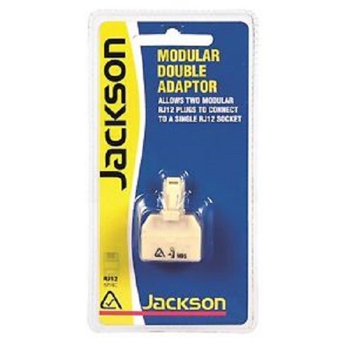 Jackson Modular Double Rj12 Adaptor for sale online | eBay