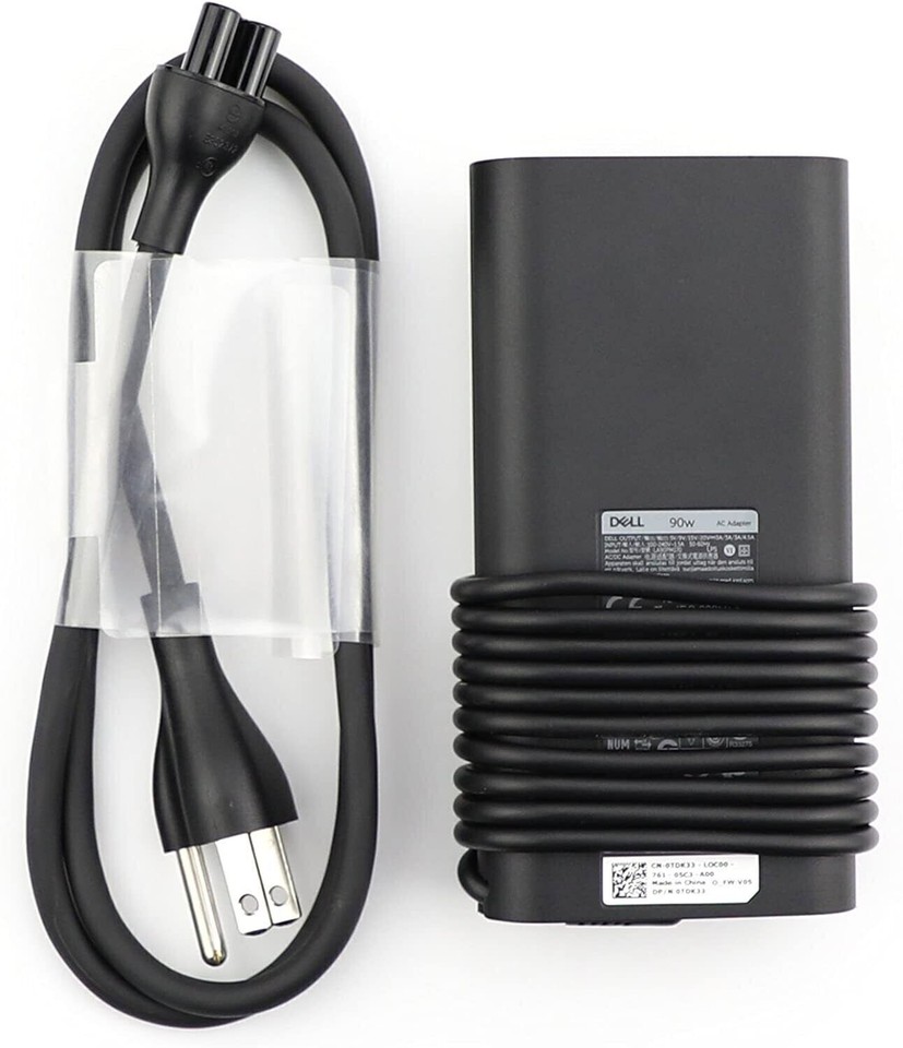 NEW OEM 90W USB-C Type C Adapter Charger For Dell Thunderbolt 3 ...