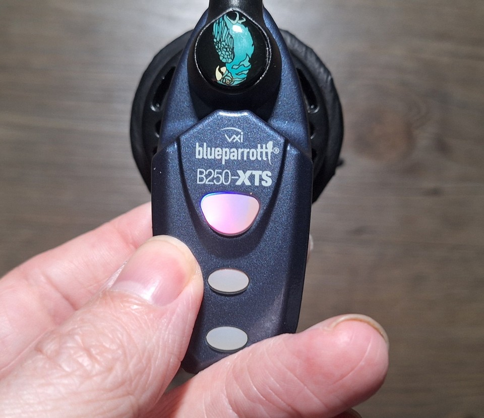 Blue Parrot B250-XTS Bluetooth Wireless Trucker Headset VXI Phone ...