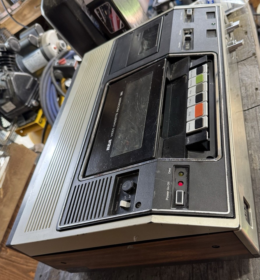 Vintage 1970’s RCA VHS VCR VBT200 Video Cassette Recorder Top Loader | eBay