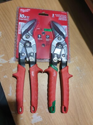 Milwaukee 10" Aviation Snip Set - 2 Pieces (48-22-4523) 45242503742 | eBay