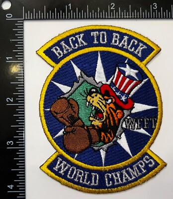 USAF 74th Fighter Squadron Flying Tigers Back to Back World Champs WFFT ...