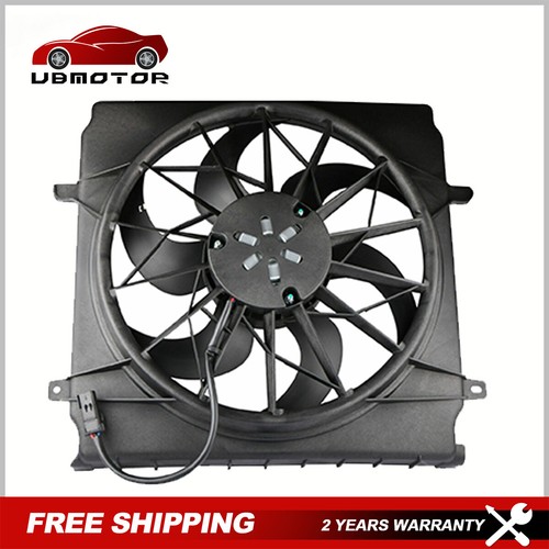 Radiator Cooling Fan Assembly For 2004-2007 Jeep Liberty 2.4L 3.7L ...