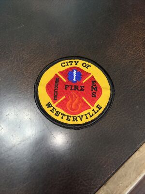 Vintage Obsolete Ohio Fire Department Patch Westerville | eBay