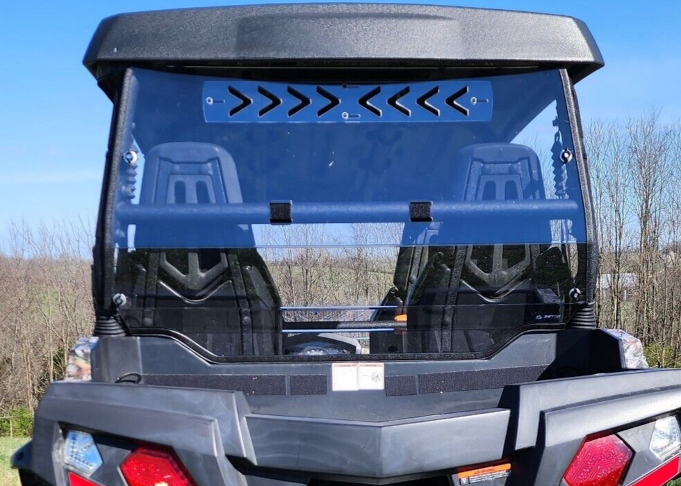 HiSun Strike 1000 Crew Lexan Rear Windshield with Vents & Quick Install ...