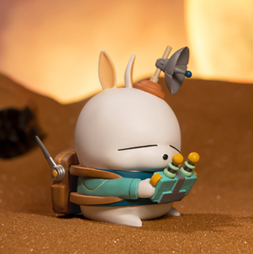 MASHIMARO X Rogue Rabbit Space Series Rabbit Radar Mini Figure Designer ...
