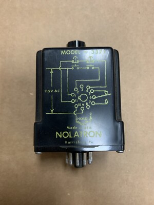 NOLATRON 3371 RELAY MODULE 115V | eBay