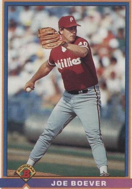 1991 Bowman - Joe Boever #502 for sale online | eBay