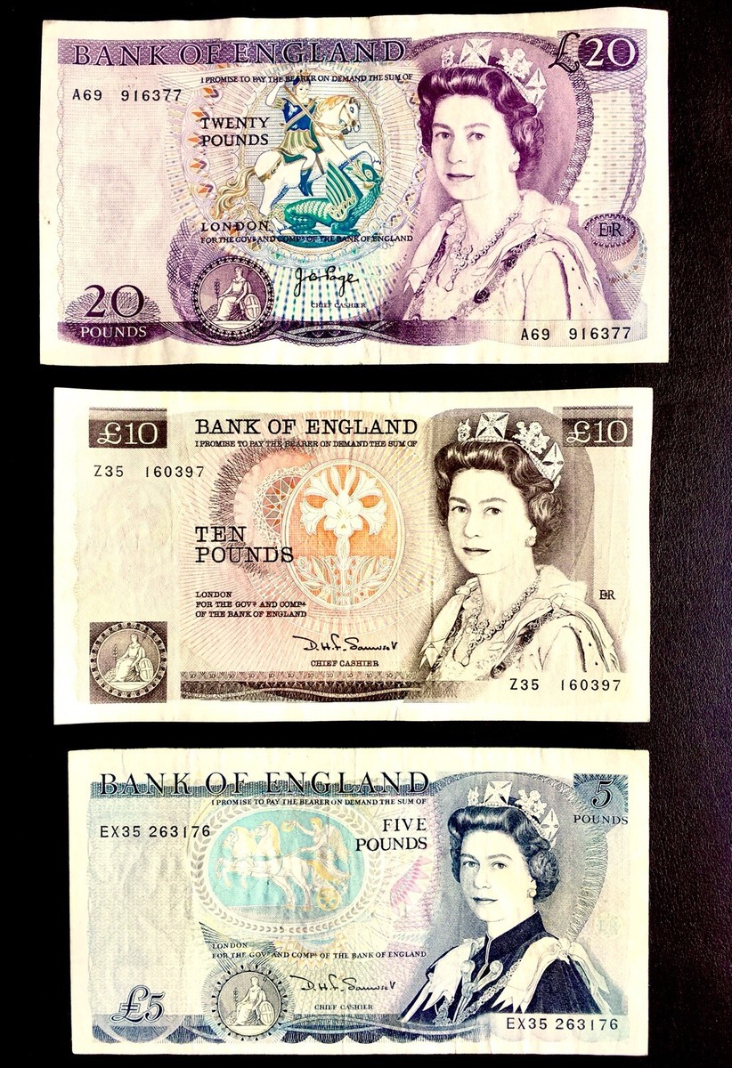 Banknote United quality Kingdom Pound King