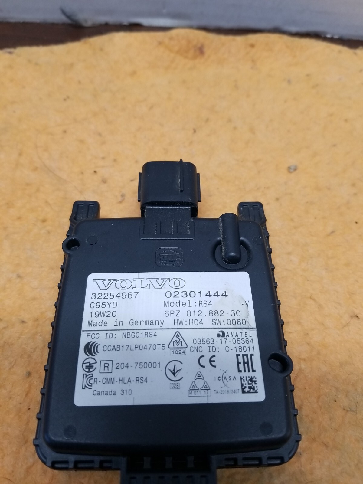 VOLVO REAR LH RH BLIND SPOT RADAR DISTANCE MODULE SENSOR OEM Part No ...