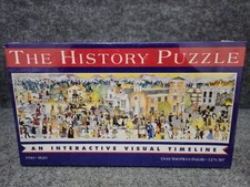 Great American Puzzle Factory History Timeline Jigsaw Early 1900's 500 ...