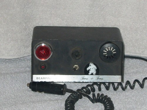 Vintage BEARFINDER Bear Finder 2 + 2 Speed Radar Detector Rat Rod X & K ...