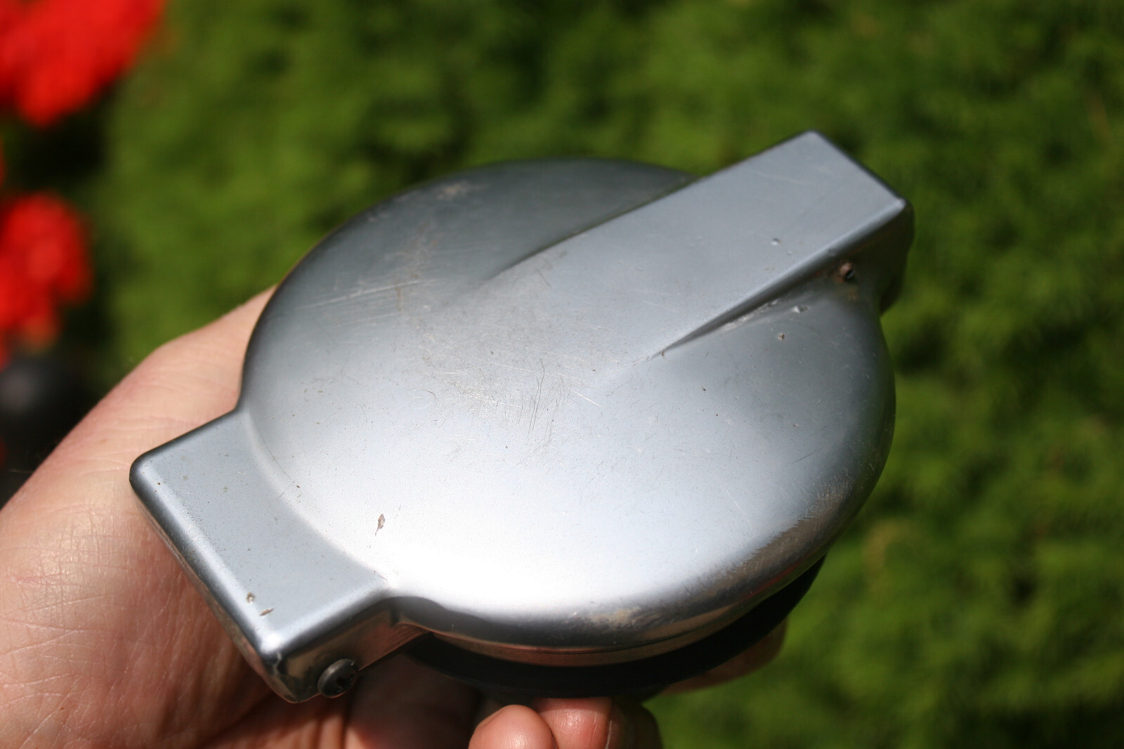 Vintage Gas Filler Flip Up / Top Cover Cap | eBay