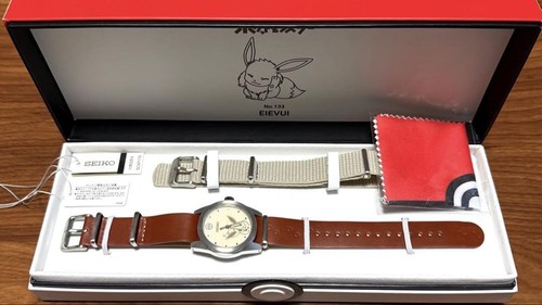Super Rare Seiko Pokemon Eevee Model SCXP179 EIEVUI | eBay