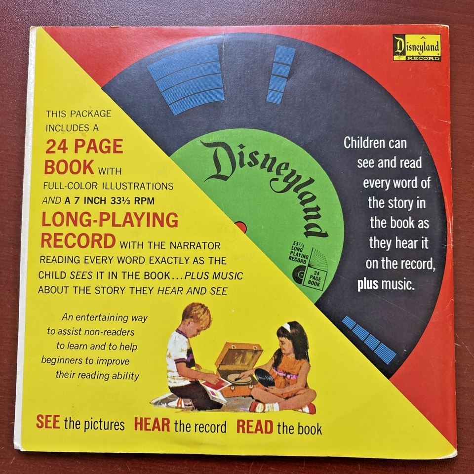 Walt Disney Brer Rabbit And The Baby 1971 Vinyl Record Book LP | eBay