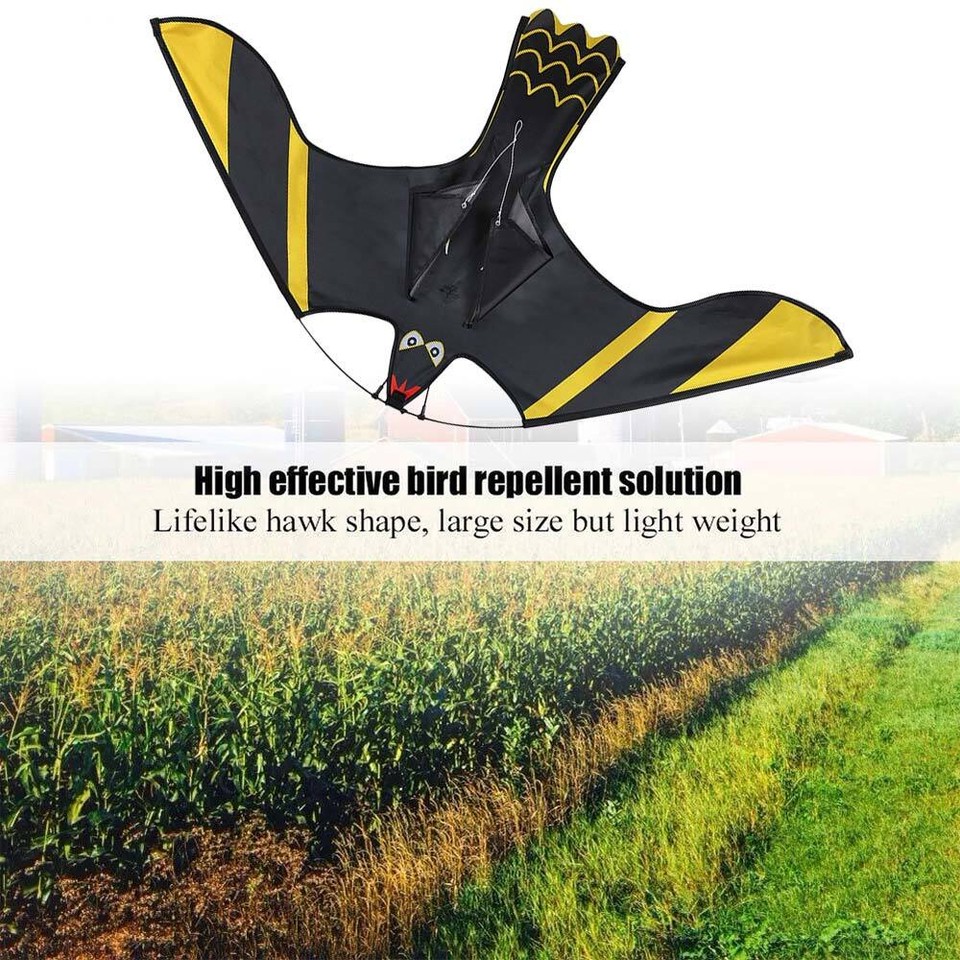 Emulation Flying Hawk Kite Bird Scarer Drive Bird Kite Bird Repellent ...