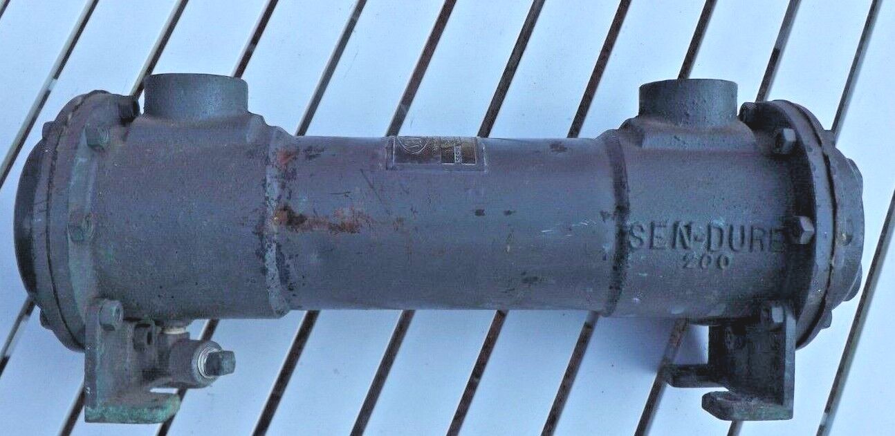 Heat exchanger Sen-Dure Shell & Tube Heat Exchanger 3BH-12-2P-5 | eBay