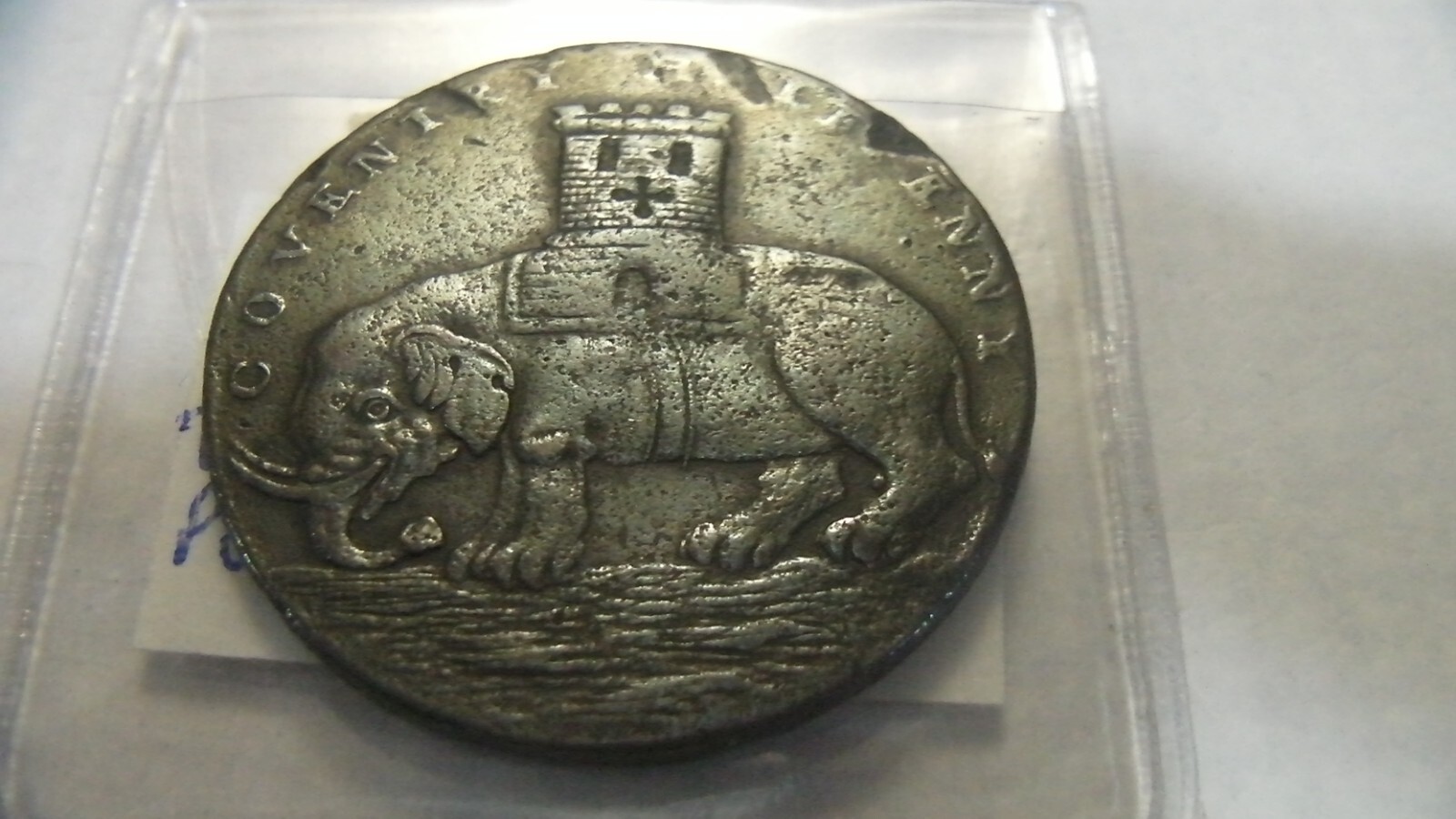 TOKEN/MEDALLION TOKEN HALF PENNY 1795 COVENTRY PRO BONO BUBLICO 37A ...