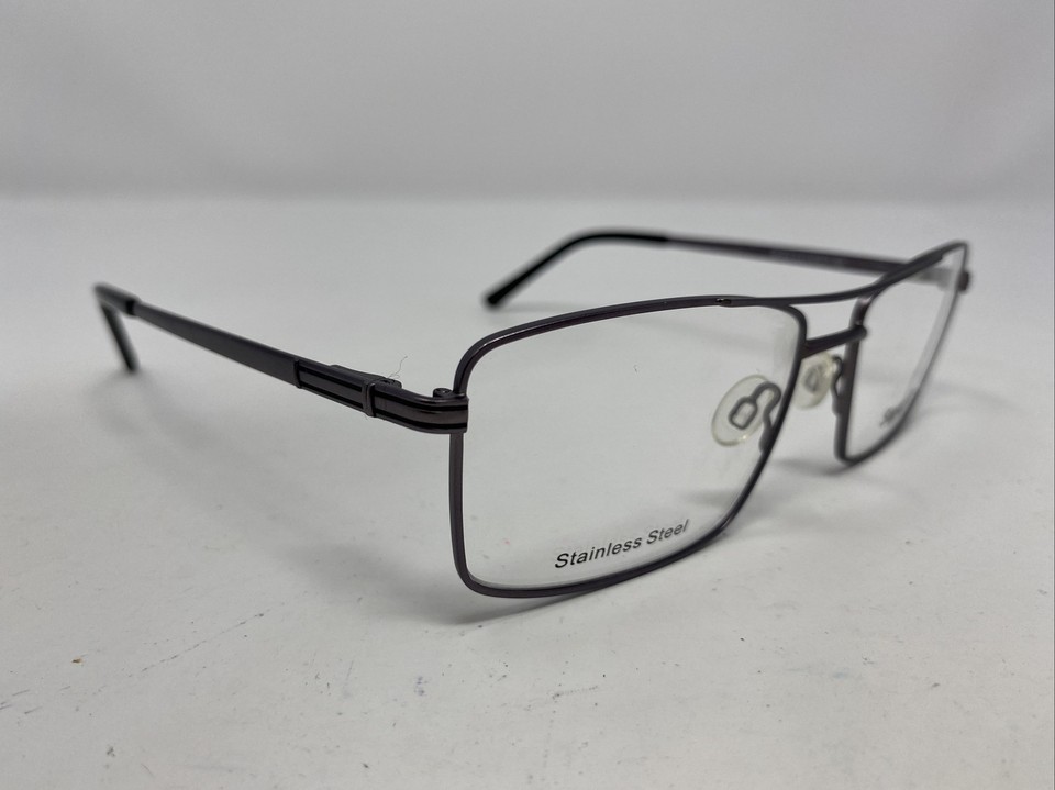 Superflex SF-510 C.2 57-17-150 Gunmetal Metal Full Rim Eyeglasses Frame ...