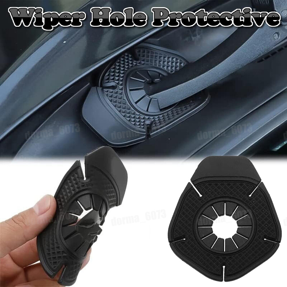 2x Silicone Car Windshield Wiper Hole Protector Cover Dustproof ...